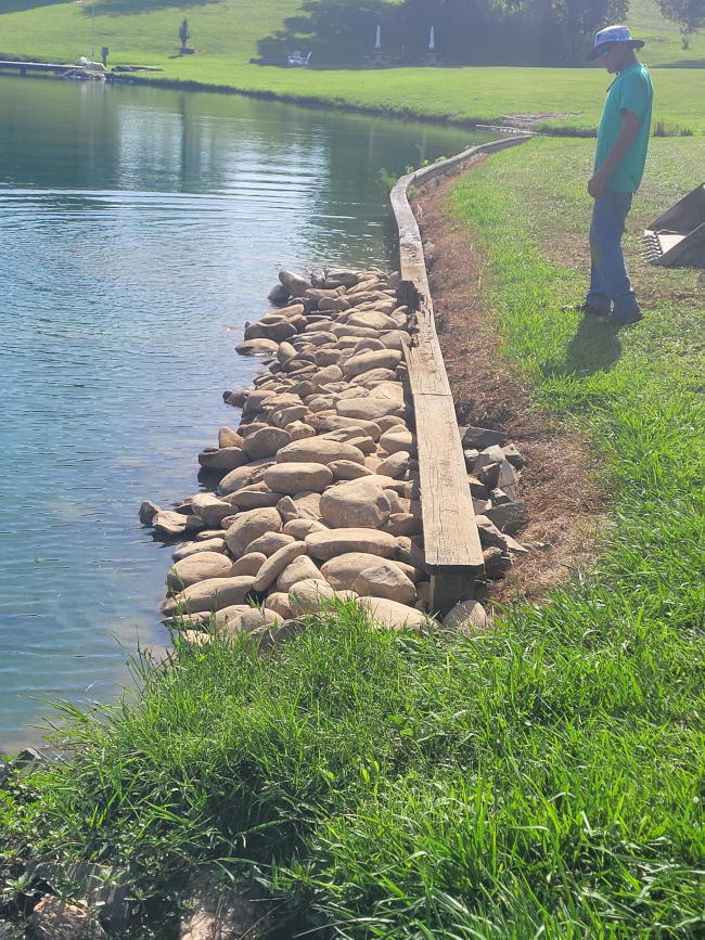 Shoreline Stabilization, Lexington, NC | Snead's Outdoor Services